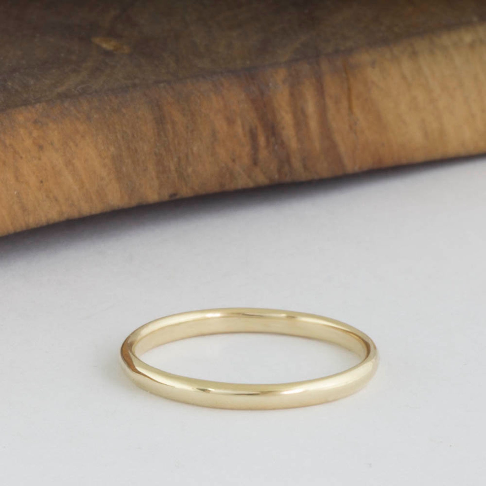 Gold Wedding Band Gold Ring Simple Wedding Band Simple Gold - Etsy