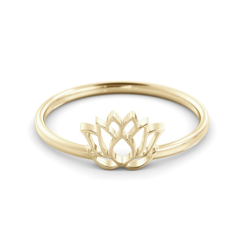 Lotus Ring - Etsy