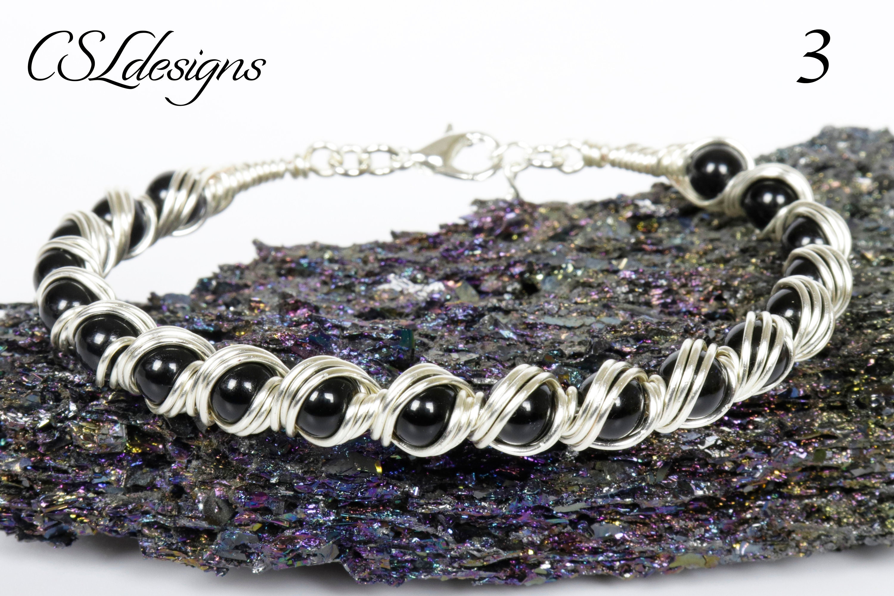 Candy Spirals Wirework Bracelet - Etsy