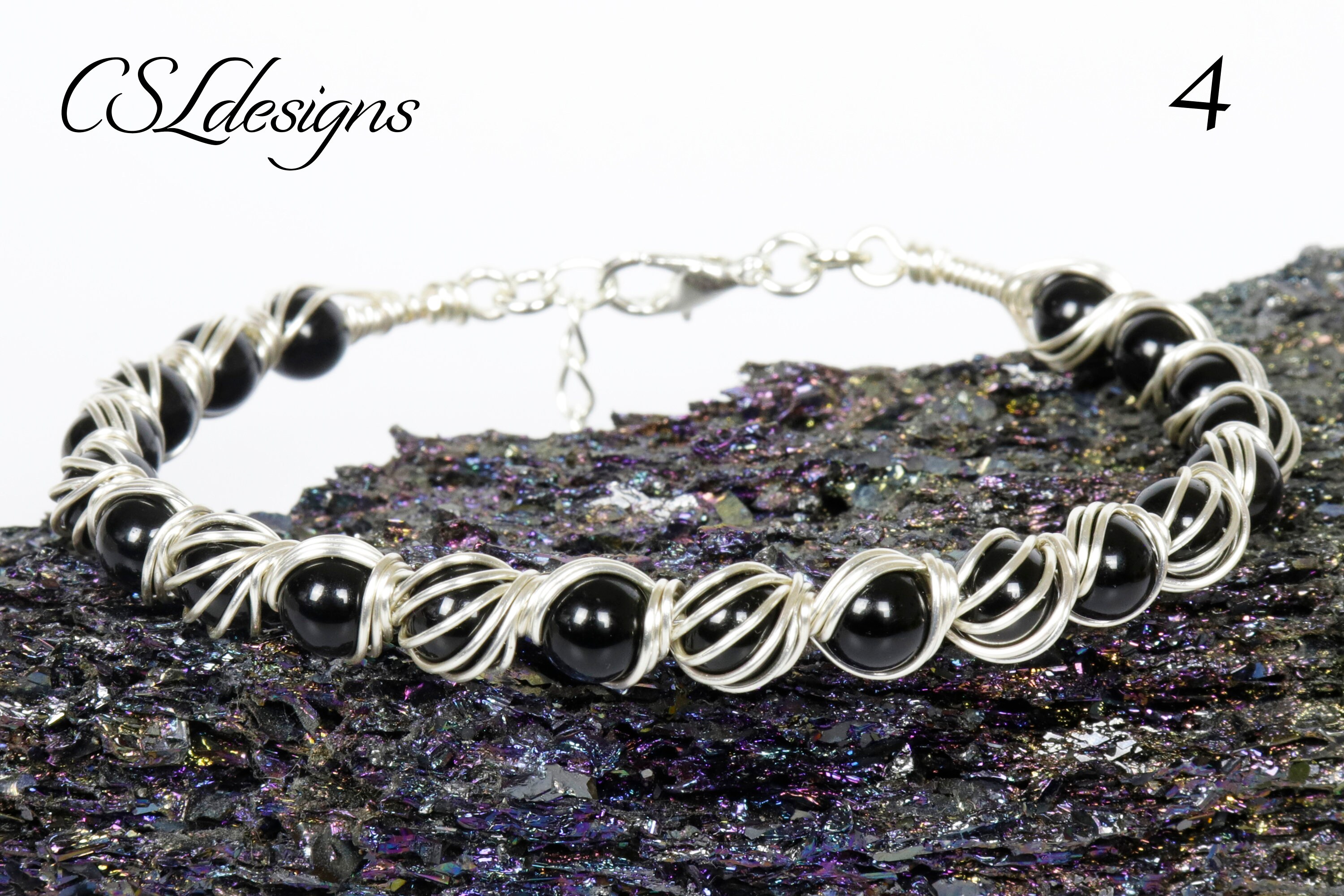 Candy Spirals Wirework Bracelet - Etsy