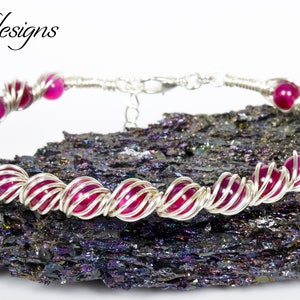 Candy Spirals Wirework Bracelet - Etsy