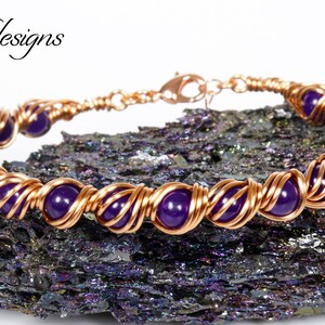 Candy Spirals Wirework Bracelet - Etsy