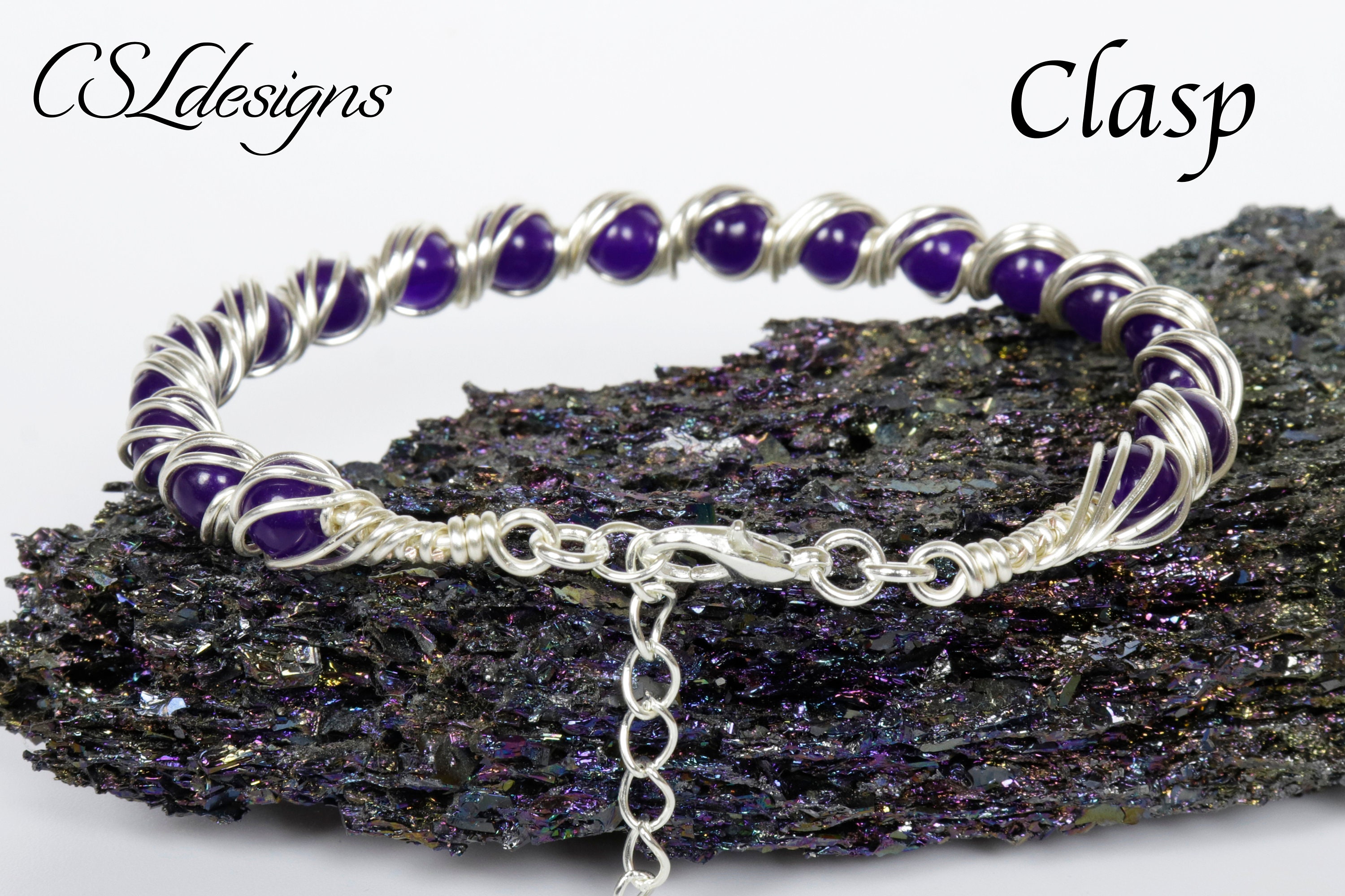 Candy Spirals Wirework Bracelet - Etsy