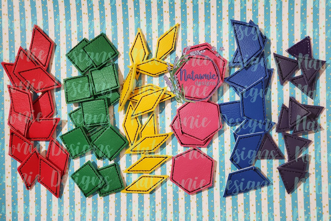 Pattern Shapes 4x4 EMBROIDERY FILE - Etsy