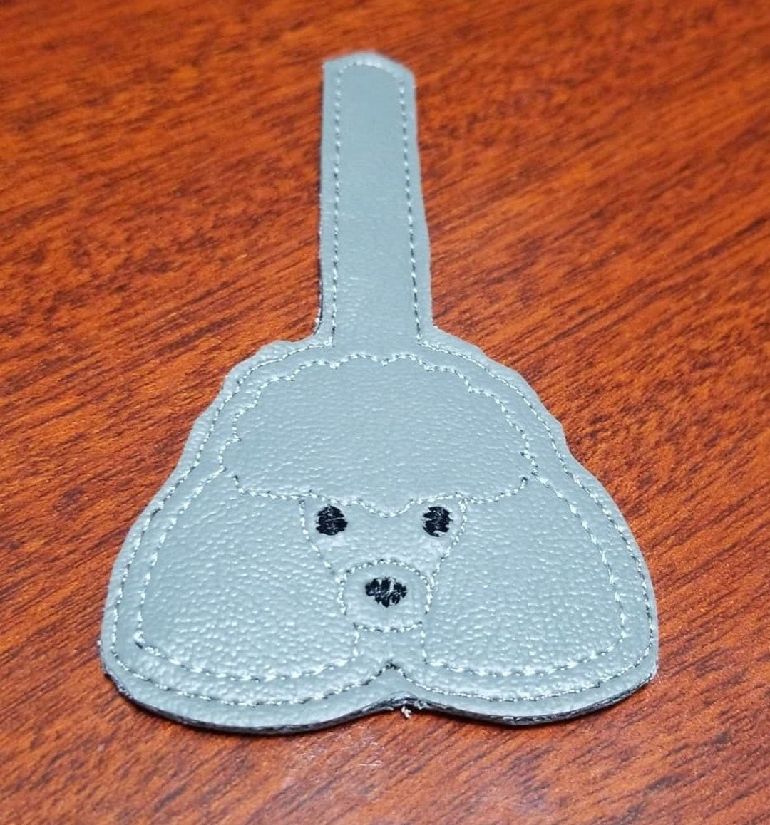 Poodle Key Fob - EMBROIDERY FILE - Etsy
