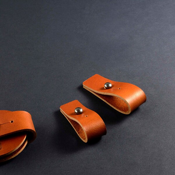 Leather Cable Holder - Etsy