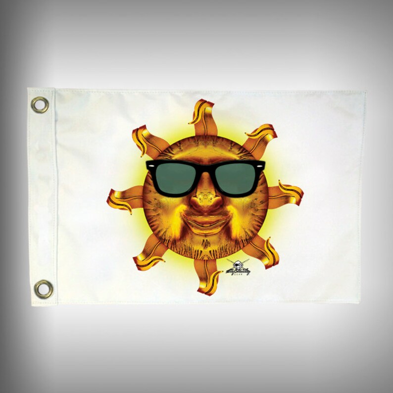 Sun Shade Sun Shine Sun Glasses Flag Custom Flag Marine - Etsy