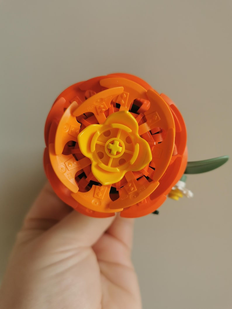 LEGO Buttonhole/boutonnière Orange Ranunculus - Etsy