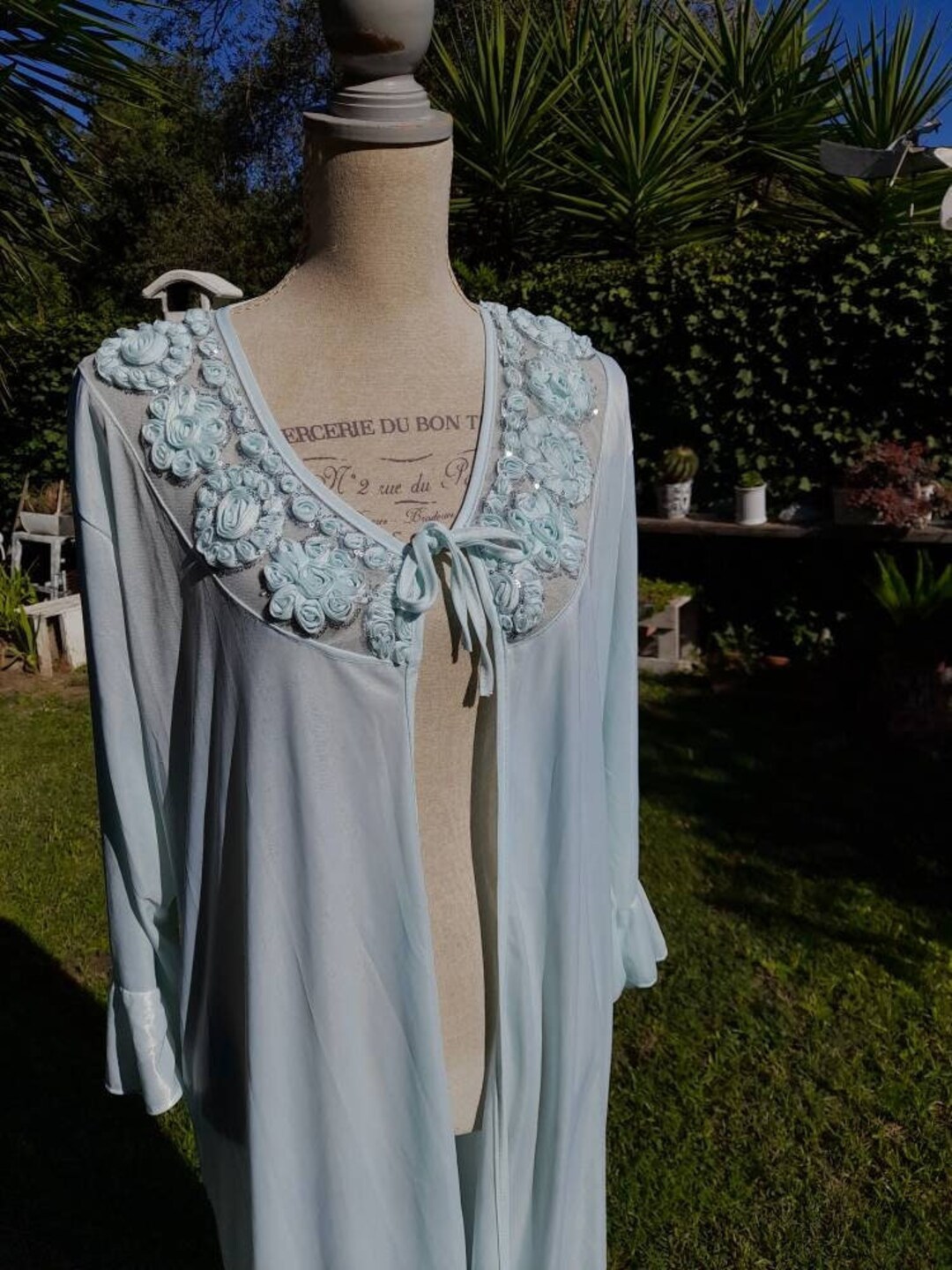 Vintage Dressing Gowns 80s Dressing Gown Bride Bride Dressing Gown ...