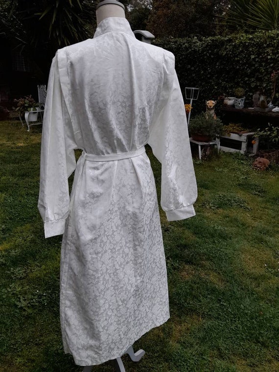 Vintage dressing gown 80s Italy Florence shabby chic … - Gem