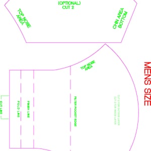 Fog-less Best Fitting Mask Pattern Adult Teen & Child Sizes Good ...