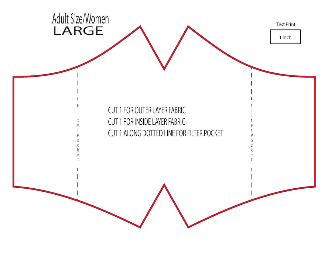 4 Sizes SEAMLESS Mask Pattern Unisex Adults Teens Juniors and Child ...