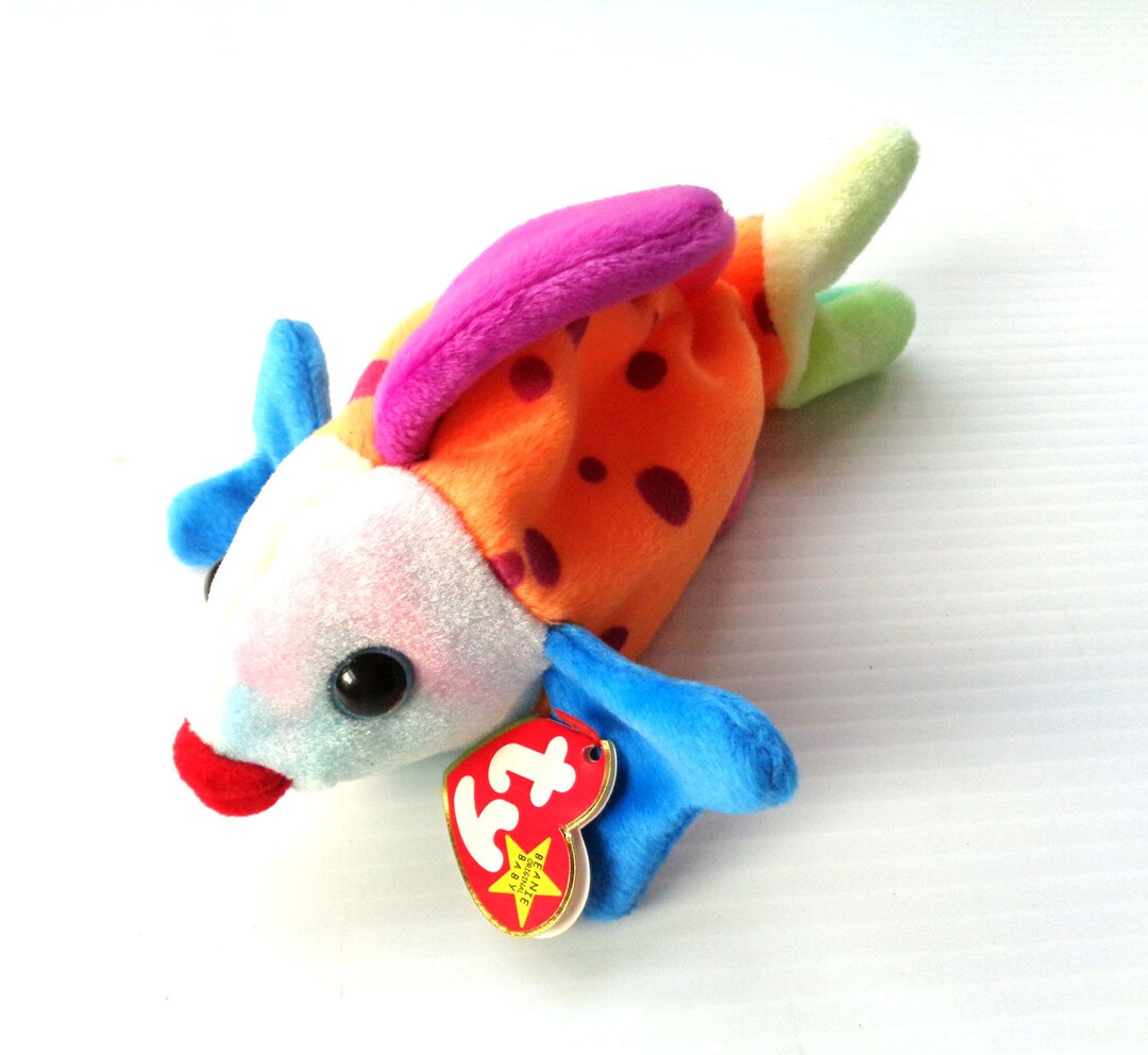 LIPS the Fish Beanie Baby Vintage Toy Collection, One of a Kind ...