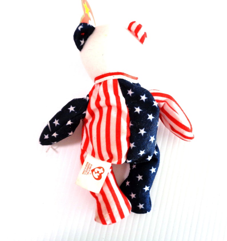 SPANGLE the Bear Teenie Beanie Baby Vintage Toy Collection - Etsy