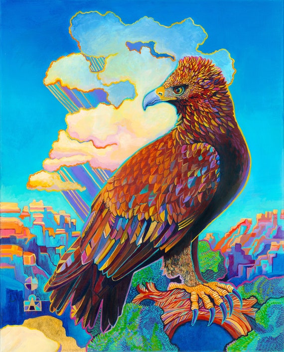 Alexander the Golden Eagle | Etsy