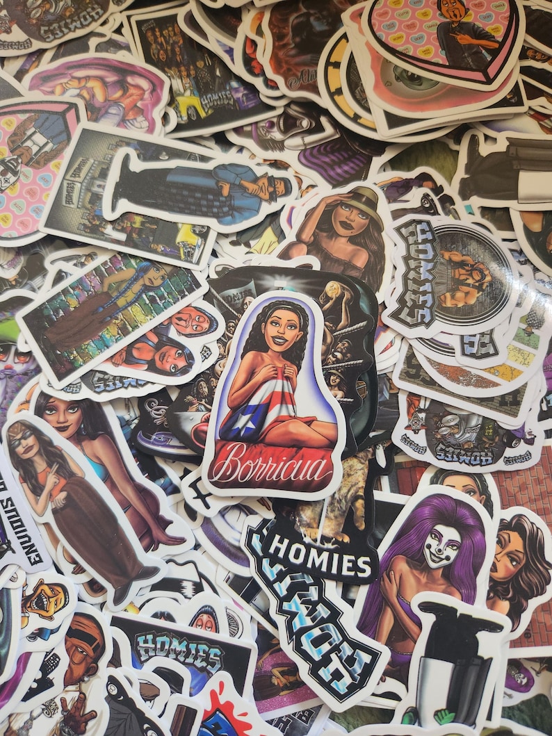 Homies Sticker Mystery Packs *limited Special Offer in Description* - Etsy