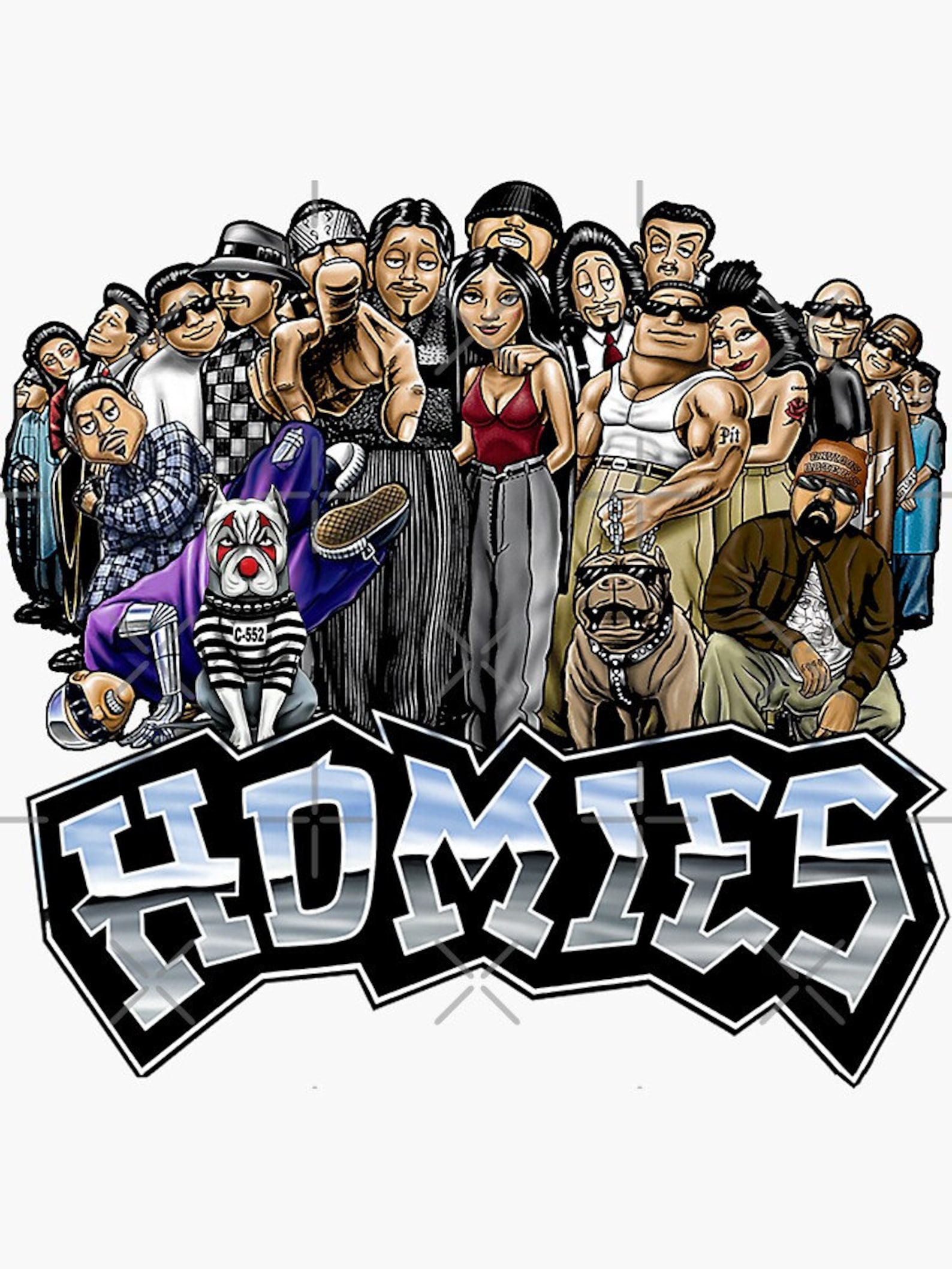 Homies Sticker Mystery Packs - Etsy
