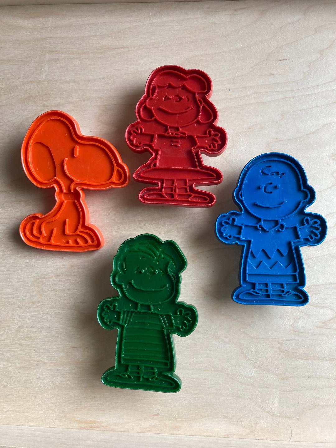 Charlie Brown Peanuts Cookie Cutter Set With Snoopy, Linus and Lucy - Etsy