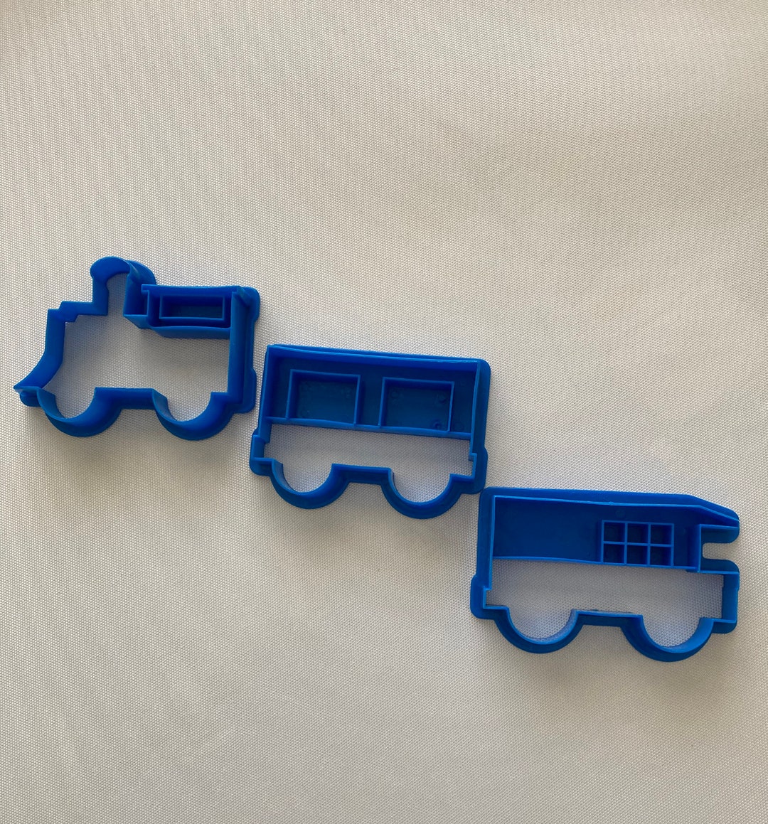 Train Railroad Cookie Cutter Piece Set - Etsy
