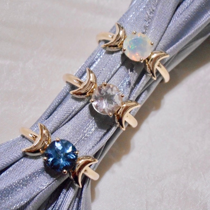 Moon Goddess Ring - Etsy