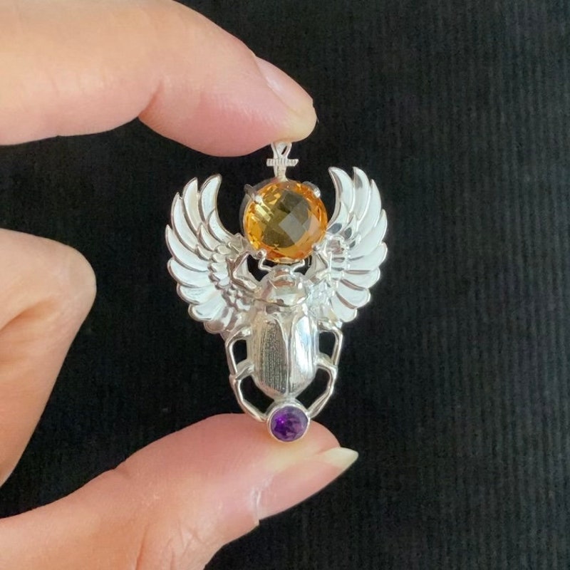 Scarab Jewelry - Etsy