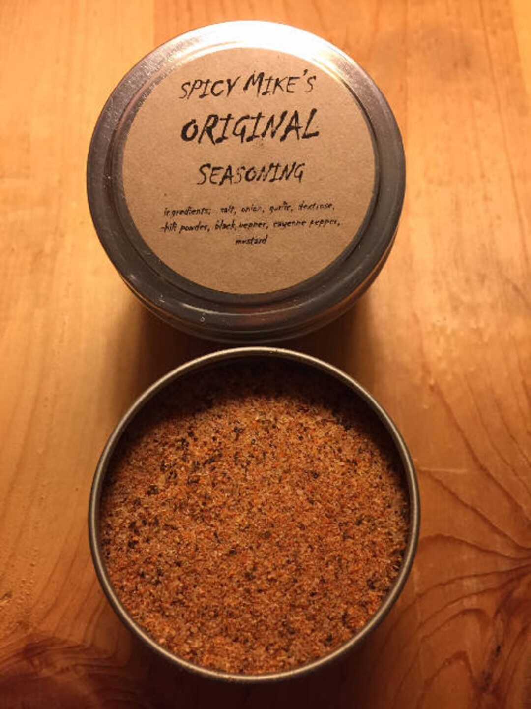 Spicy Mike's Original All-purpose Seasoning-4-oz-tin - Etsy