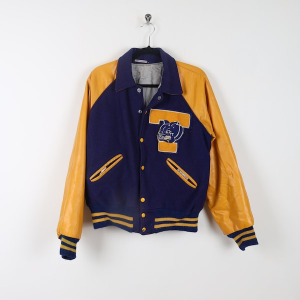 70s Varsity Jacket - Etsy