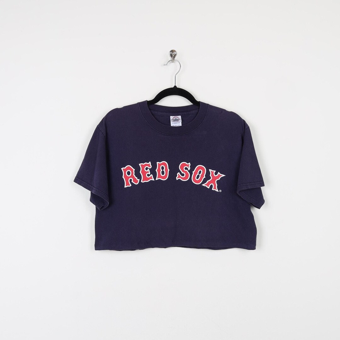 Vintage Y2K Boston Red Sox MLBP 2005 Papelbon 58 Graphic Print Cropped ...
