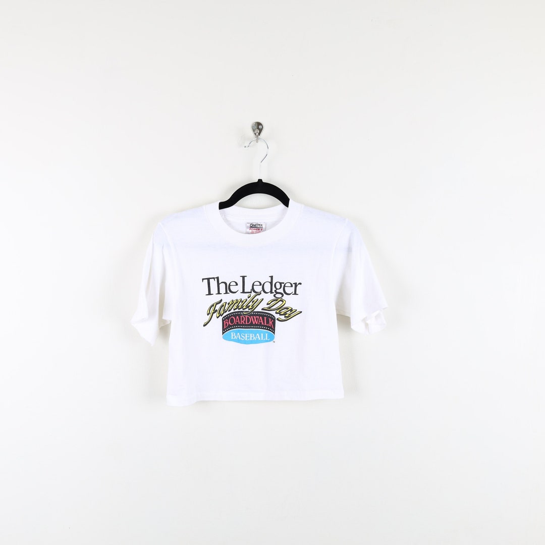 Vintage 90s the Ledger Family Day Boardwalk Baseball Graphic Print ...