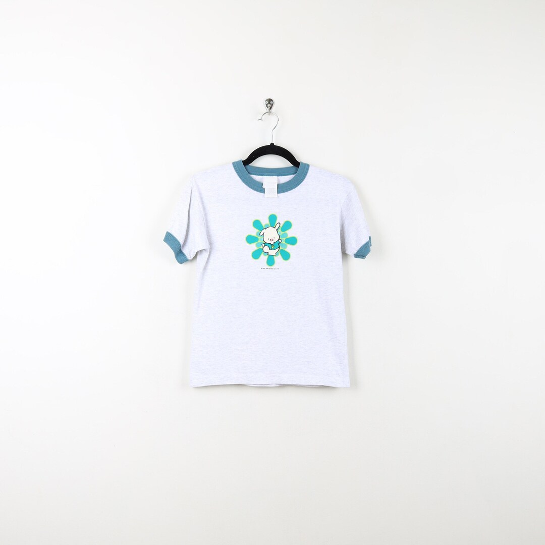 Vintage 90s Hello Kitty Cute San Rio 1993 1996 Pippo Graphic Print Tee ...