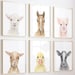 Farm Nursery Art Farm Animal Print Set of 4, Baby Animal Nursery Baby ...