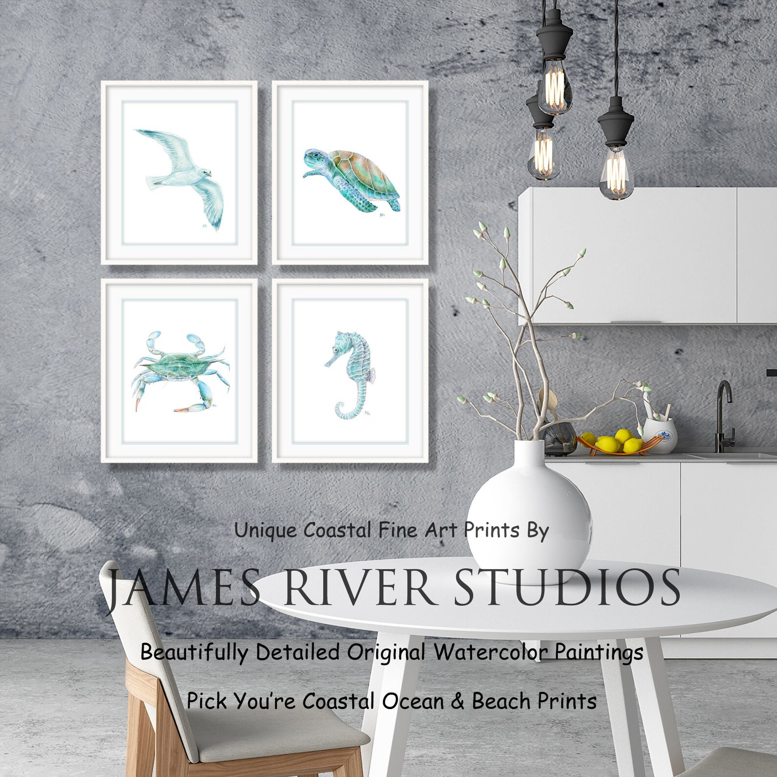 Coastal Decor Coastal Wall Art Coastal Art Prints Beach - Etsy