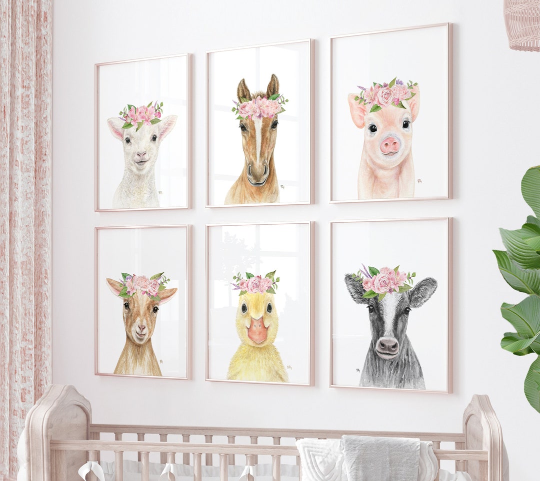 Farm Nursery Decor Farm Nursery Prints Farm Nursery Art Farm - Etsy