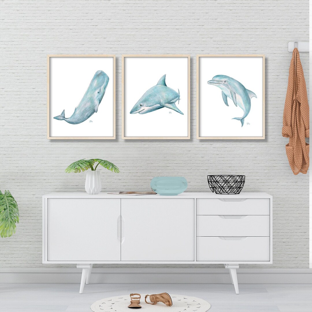 Sea Art Prints Ocean Art Sea Life Art Ocean Life Art Sea Creature Art ...