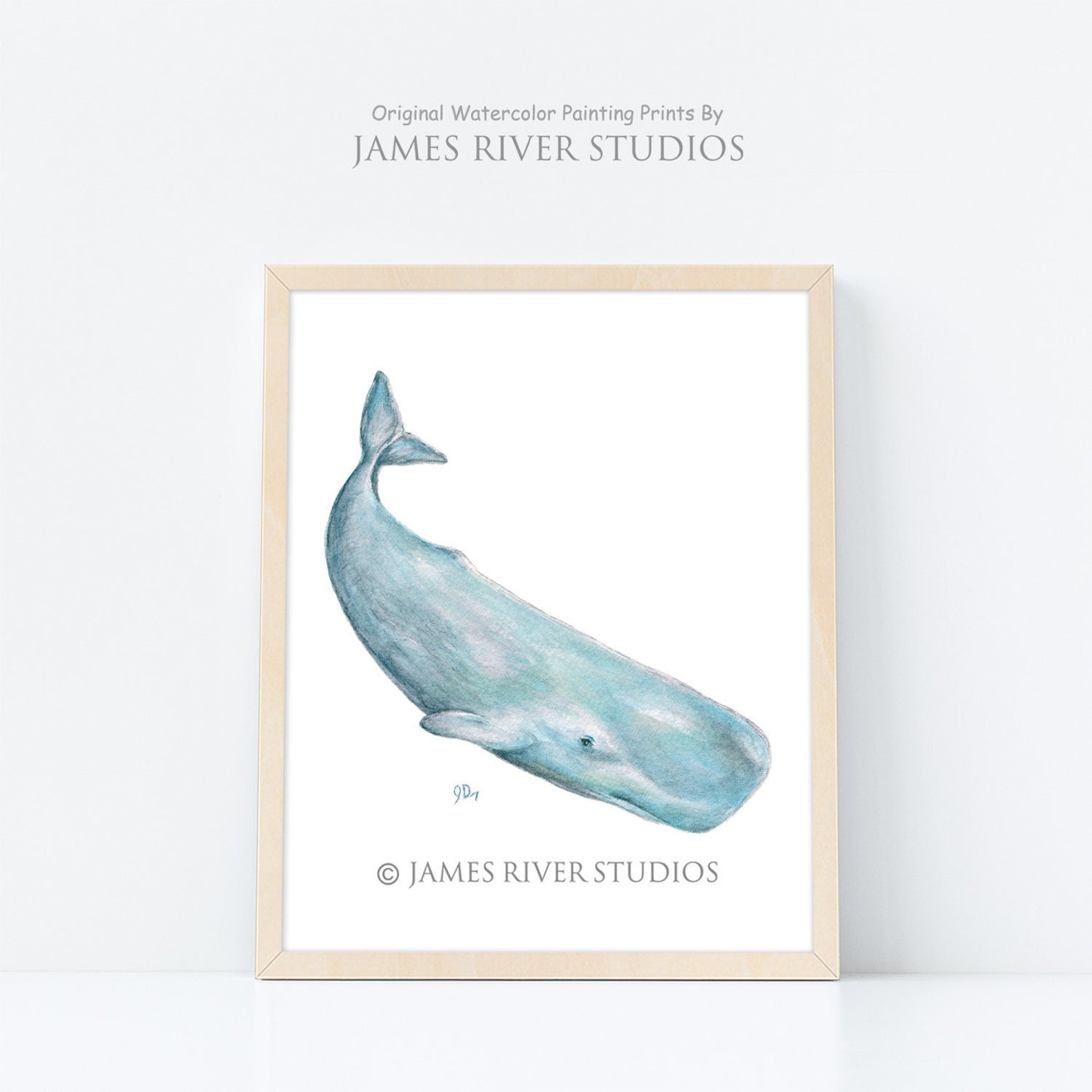 Whale Wall Art Whale Wall Decor Whale Art Whale Print Whale Poster ...