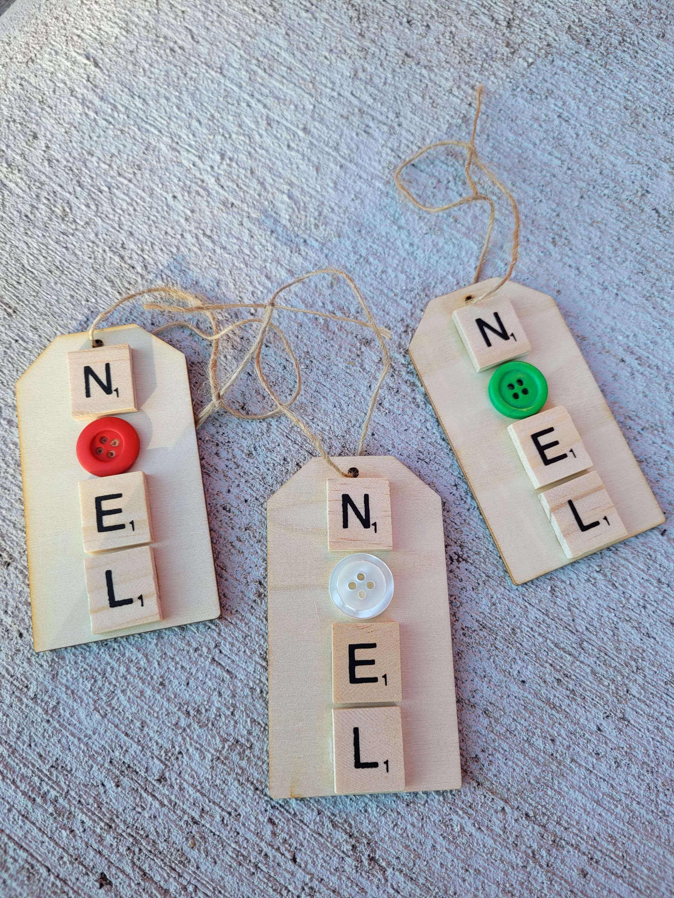 Handmade Wooden Christmas Ornament or Gift Tag - Etsy