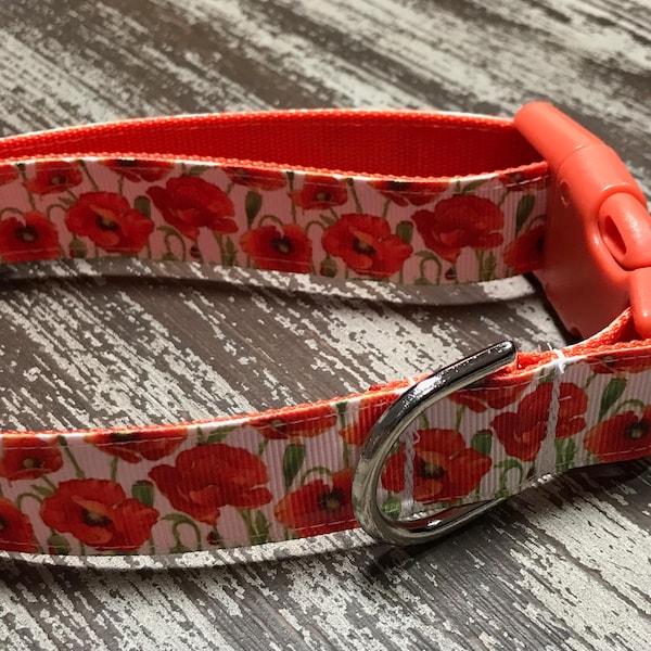 Poppy Flower Collar - Etsy