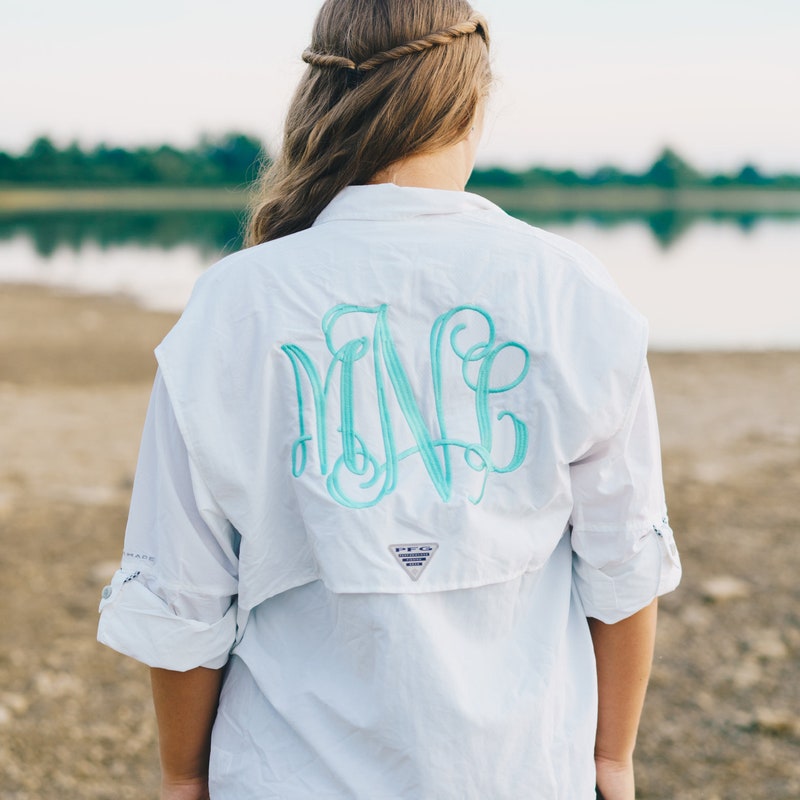 Fishing Monogram - Etsy