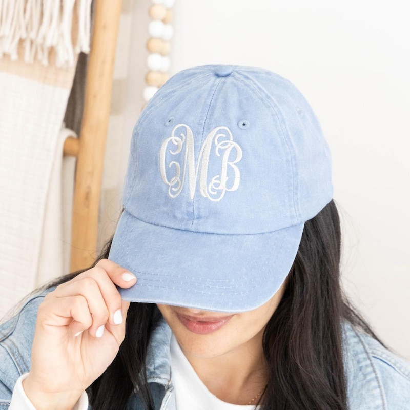 Hat With Initials - Etsy