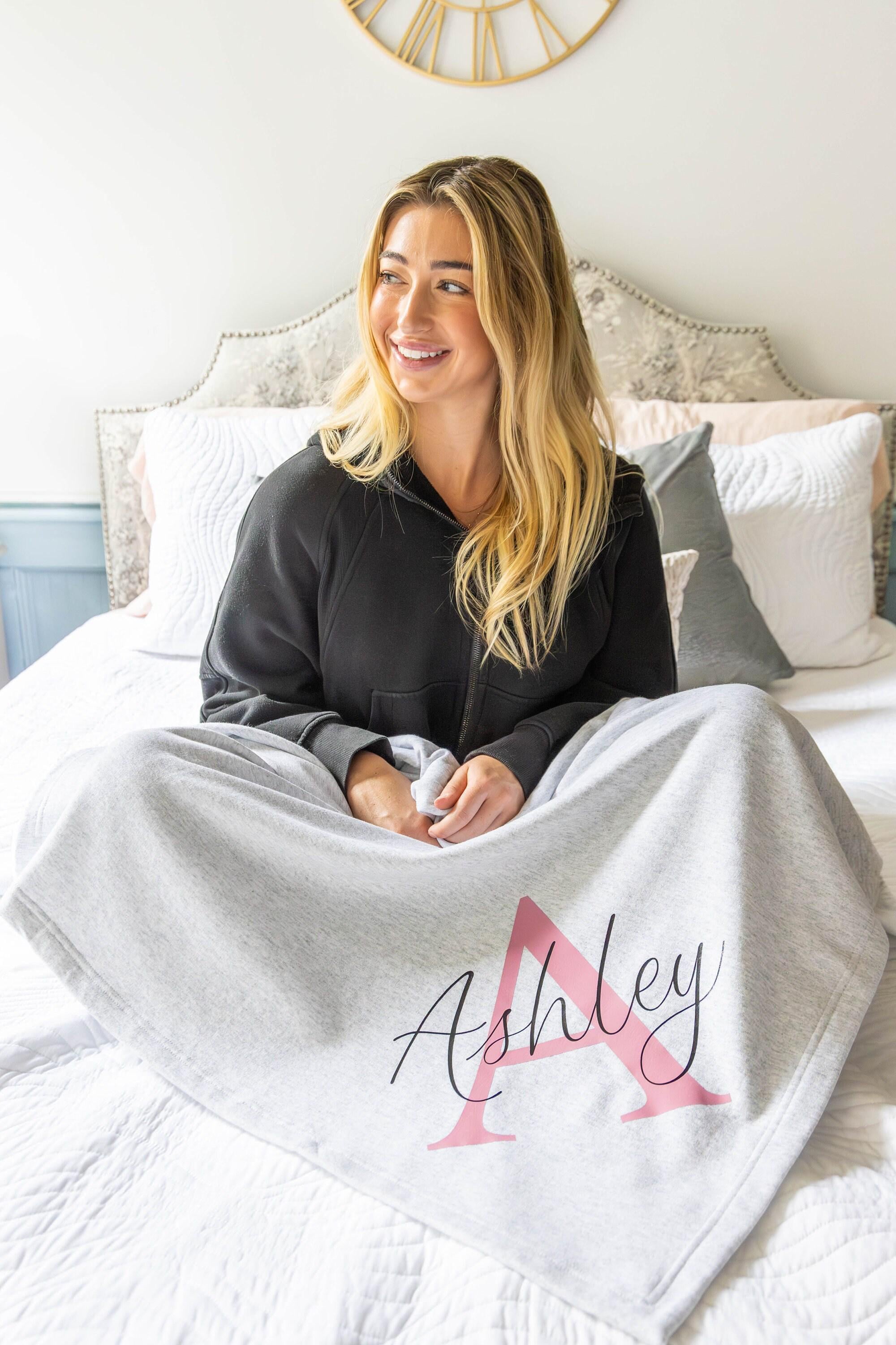 Personalized Blanket With Name, Custom Throw Blanket, Monogrammed ...