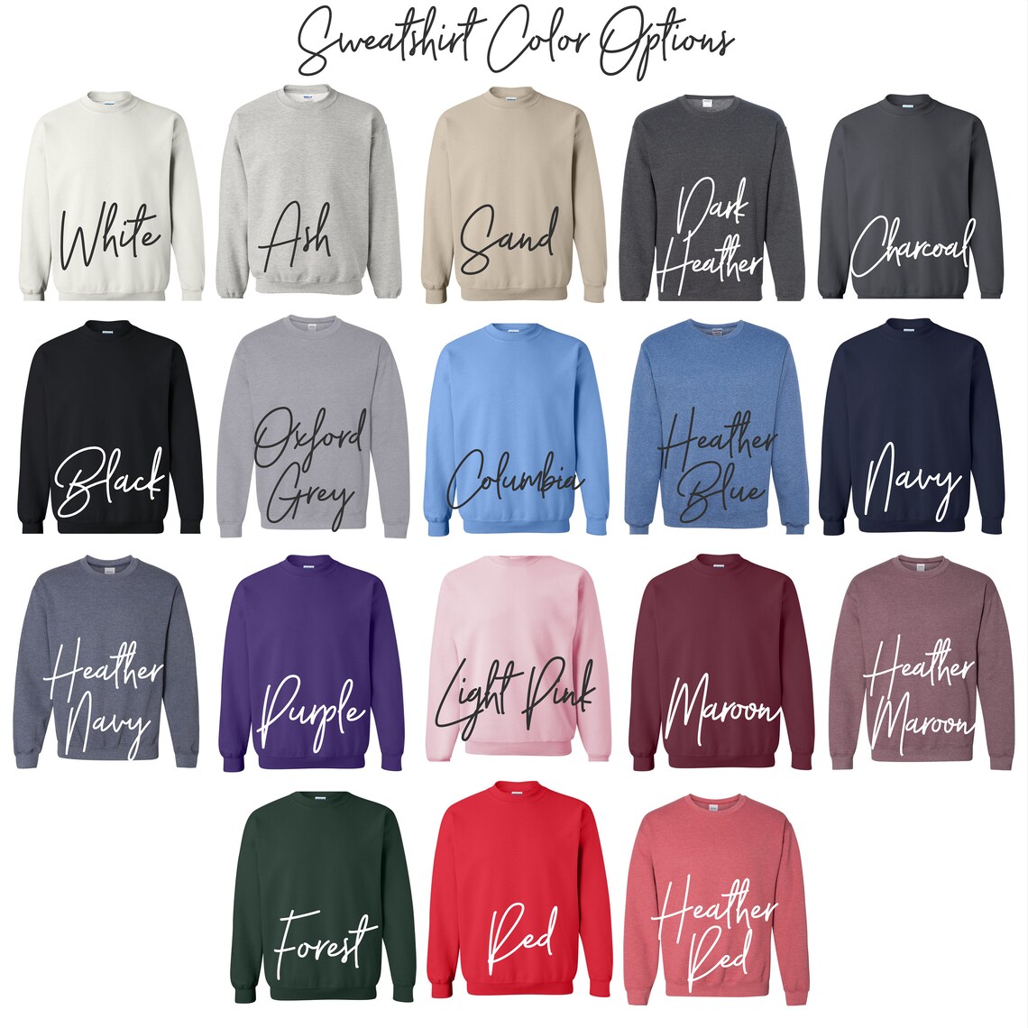 Monogrammed Sweatshirt Monogram Sweater Crewneck Gift - Etsy