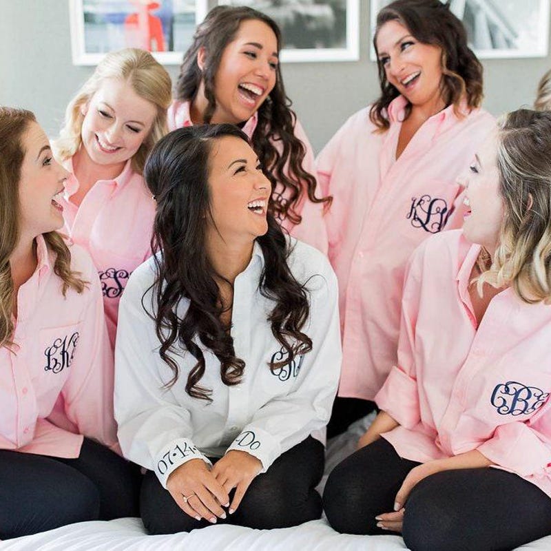 Bridesmaid Getting Ready Shirt - Etsy