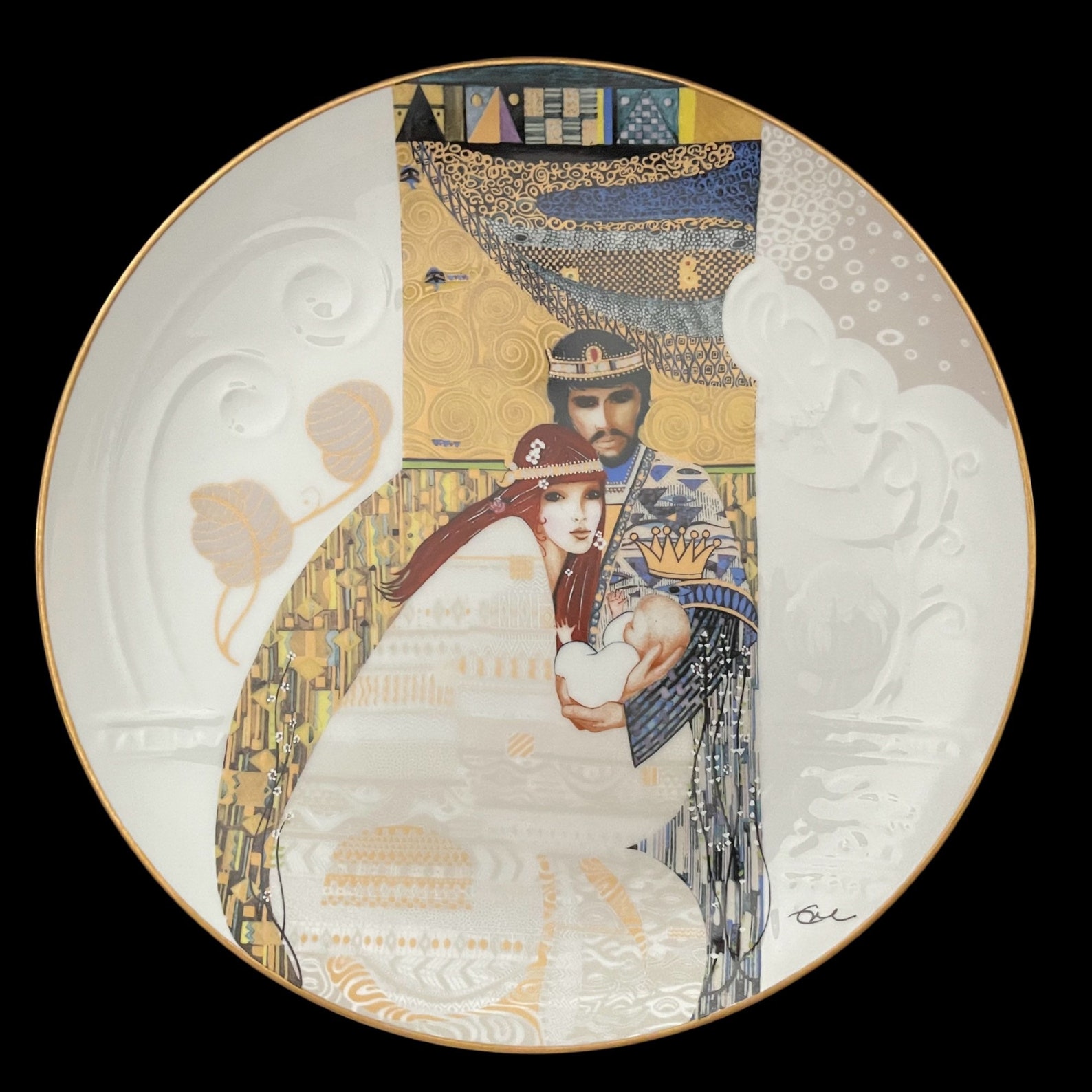 Biblical Mothers by Eve Licea Collectible Plates Set of 4 Knowles China ...