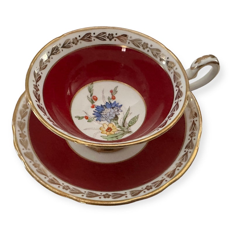 Royal Stafford "primrose Dell" China Tea Cup and Saucer Teacup Set - Etsy