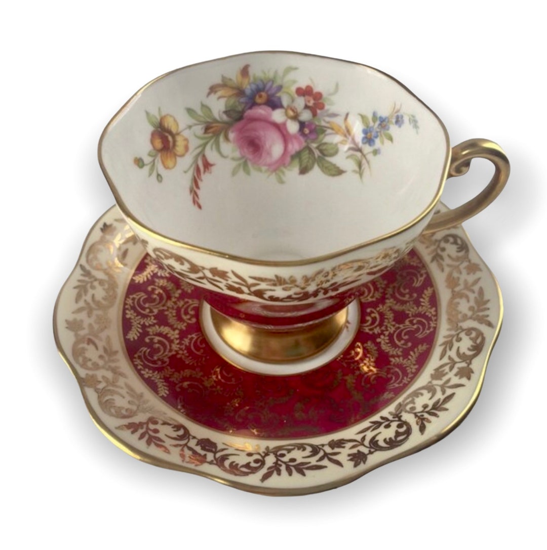 EB Foley Tea Cup and Saucer Teacup Set - Etsy
