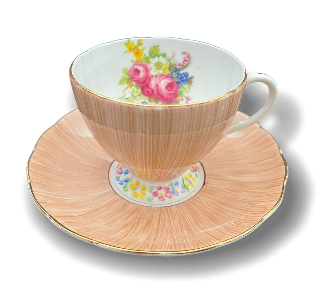 Beautiful E B Foley China Tea Cup & Saucer - Etsy