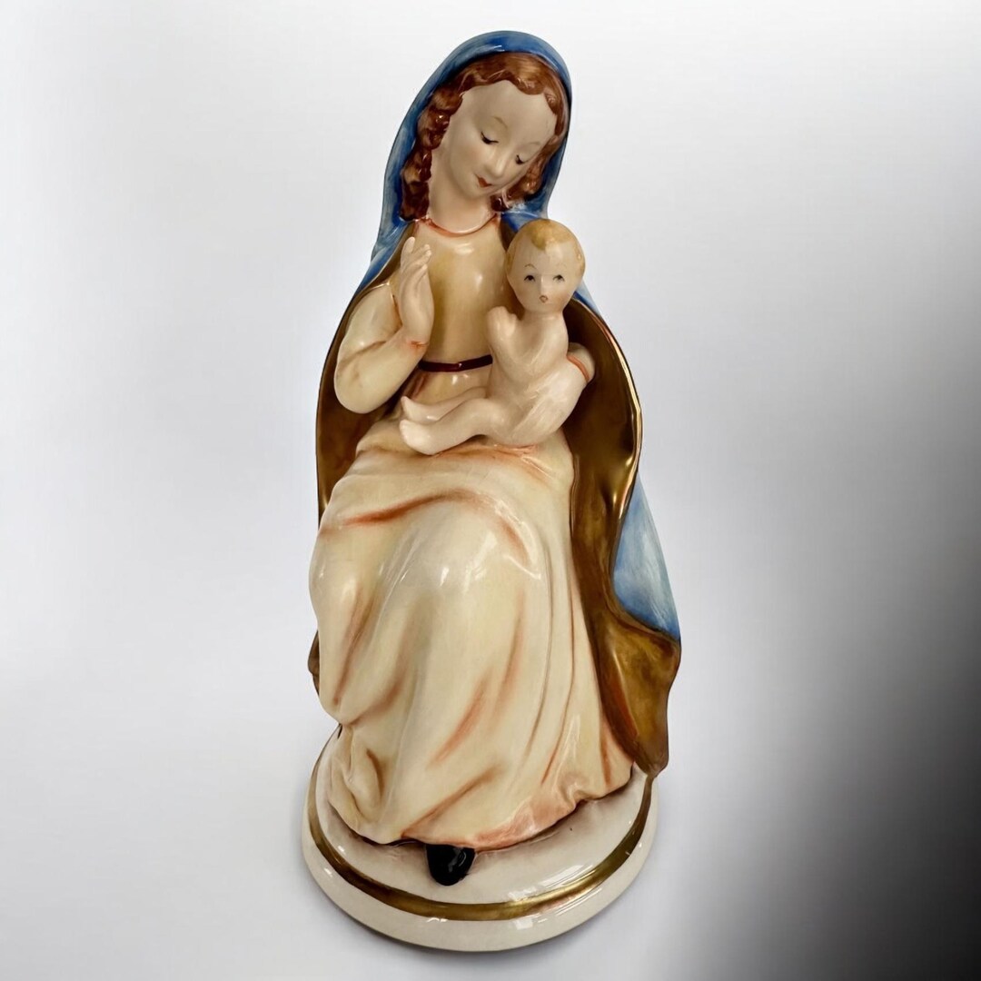Vintage Goebel Madonna With Christ Child Figurine 40146-21 Mary and ...