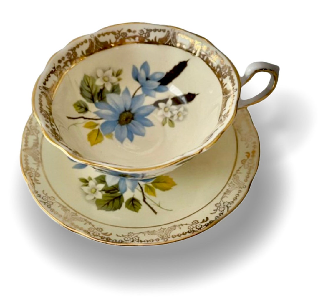 Royal Sutherland China Tea Cup and Saucer Teacup Set - Etsy