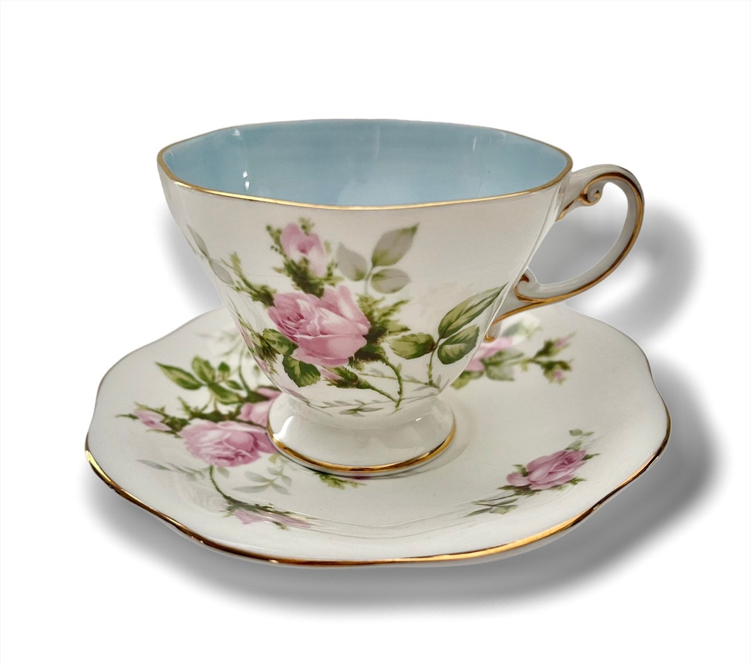 E B Foley China Tea Cup & Saucer Teacup Duo - Etsy