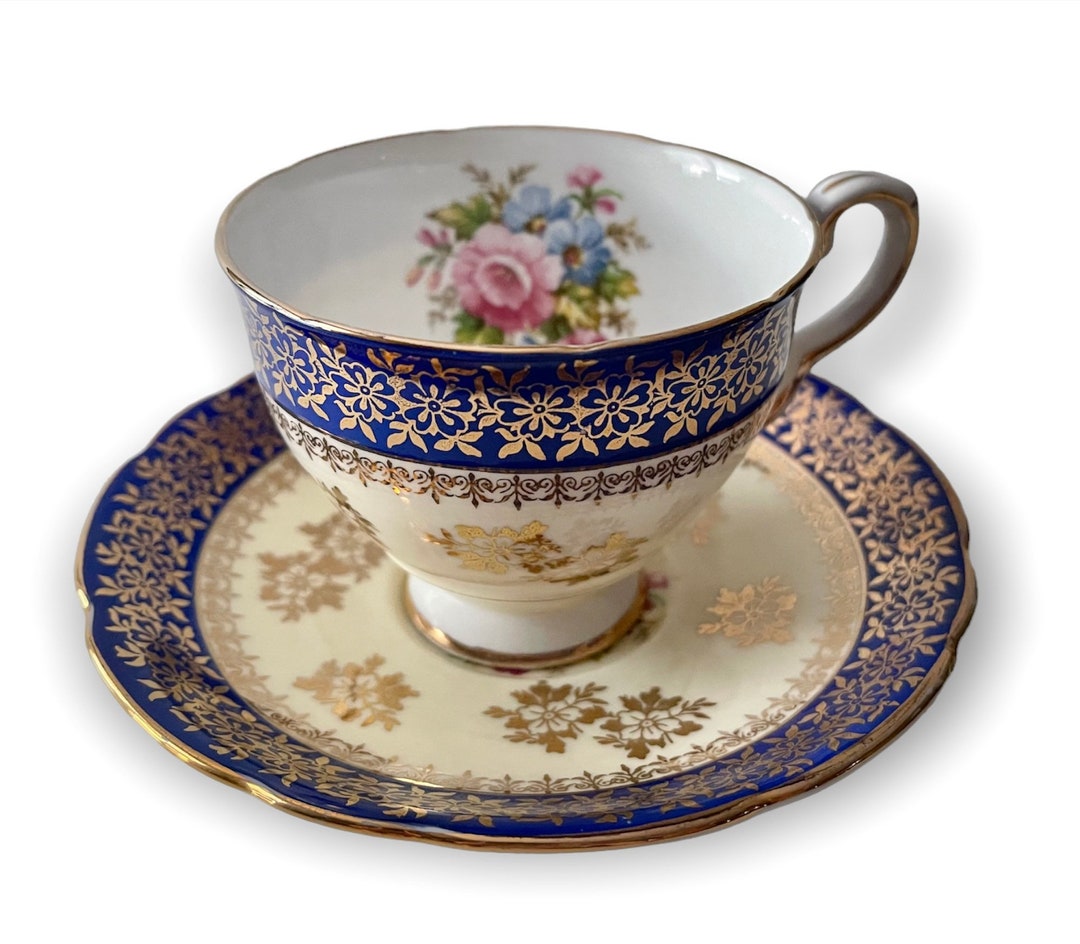 Beautiful Royal Stafford China Tea Cup & Saucer - Etsy
